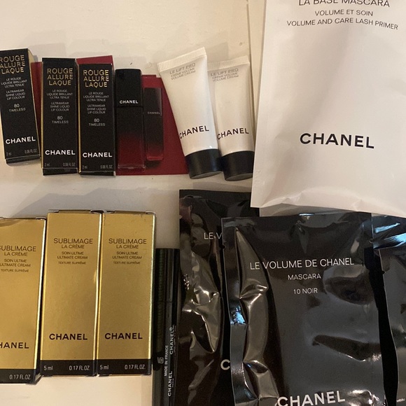 CHANEL | Makeup | Chanel Cosmetic Sample Lot | Poshmark
